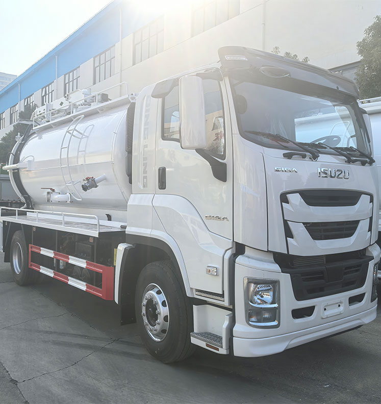 Efficient 25000L Sewage Vacuum Trailer - High-Capacity & Fast Pumping